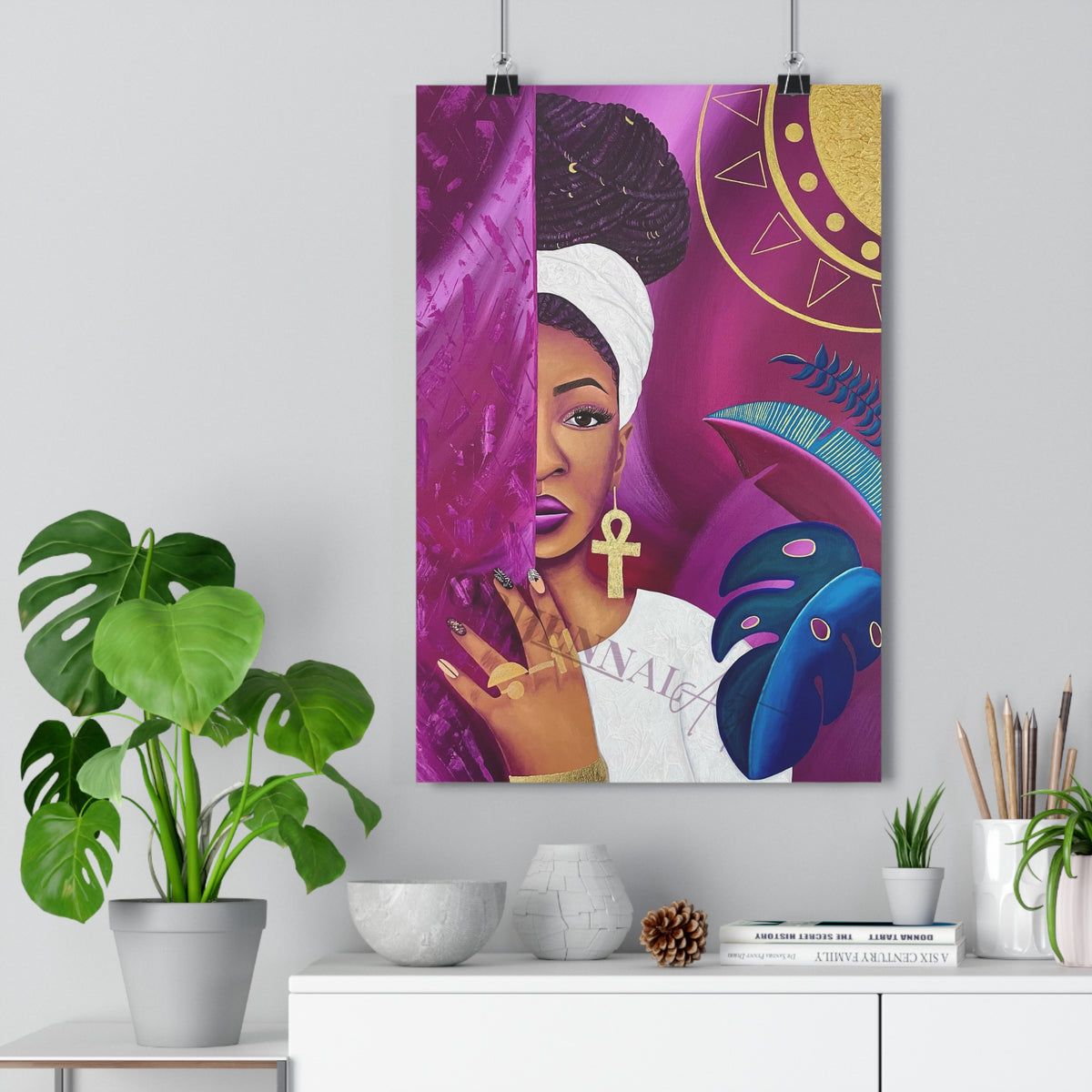 Ethereal Gaze Print – Orijennal Art